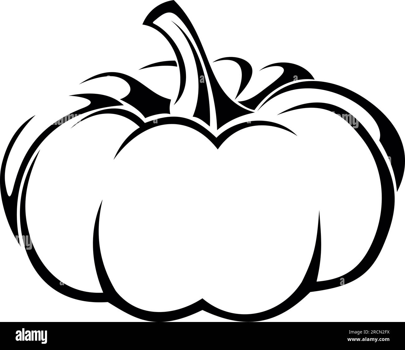 Pumpkin Clip Art Black And White