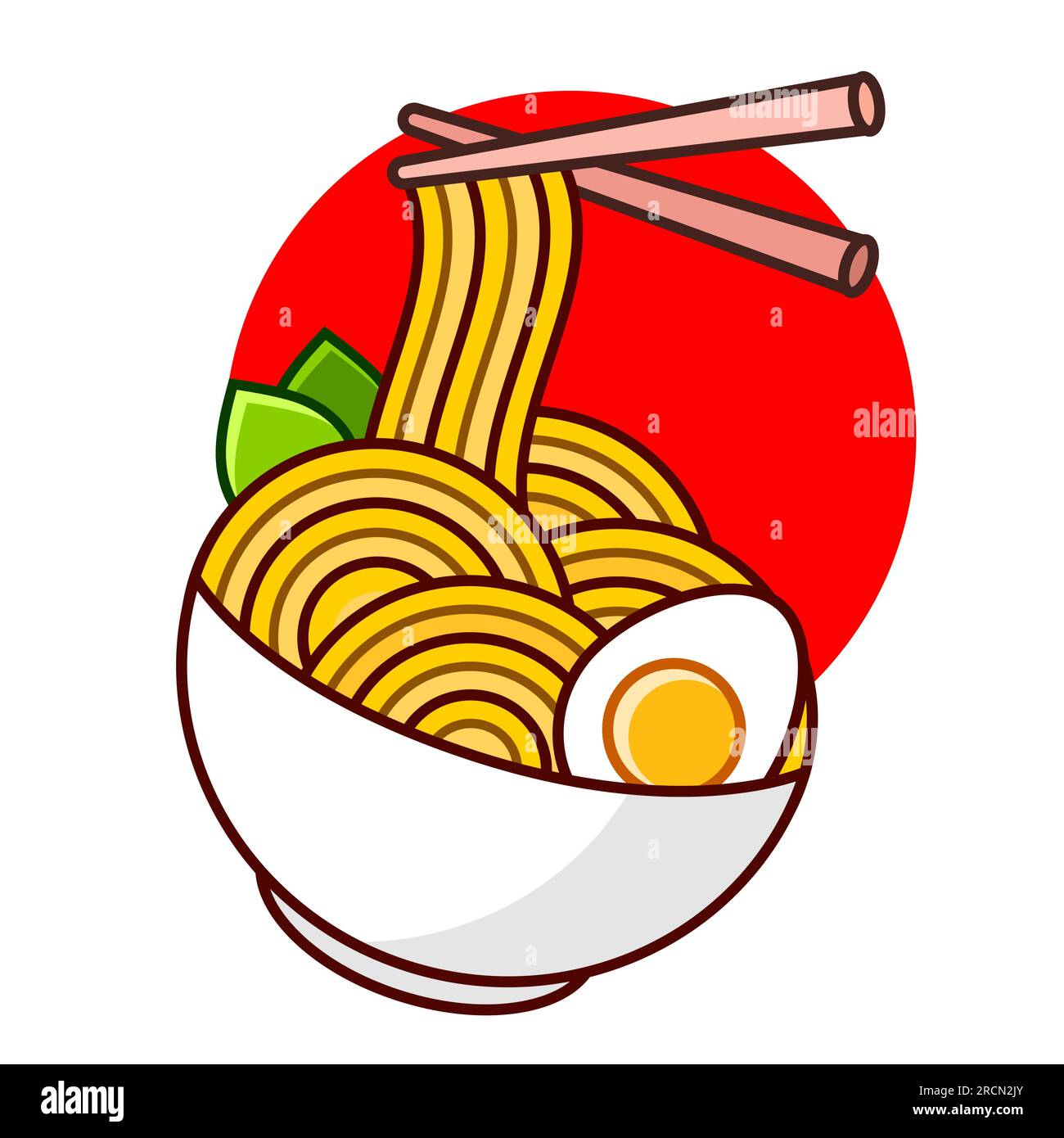 Ramen Logo Design Illustration . Ramen menu logo template with bowl ...