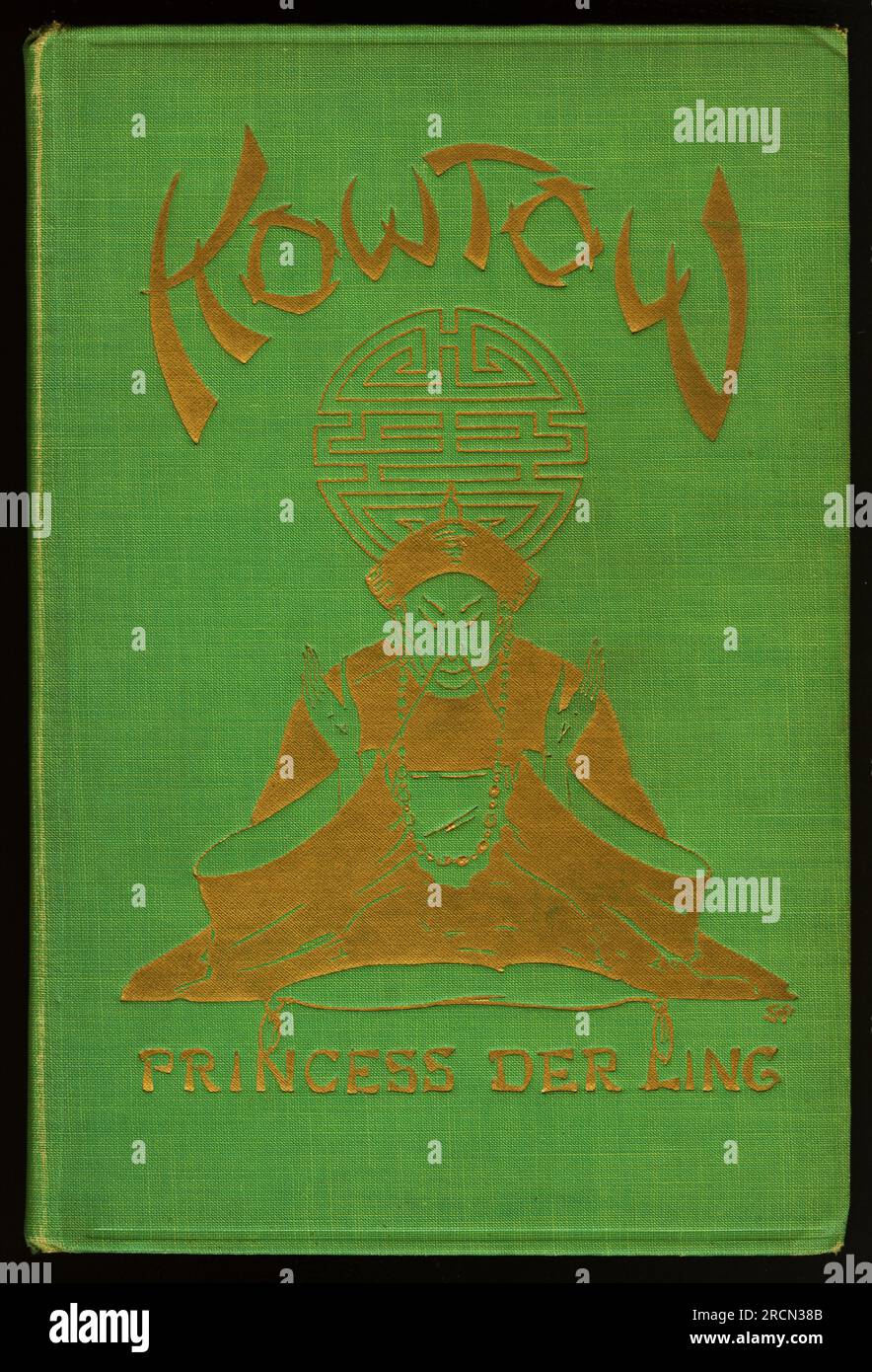 Cover of Kowtow, a childhood memoir by Princess Der Ling, illustrations ...