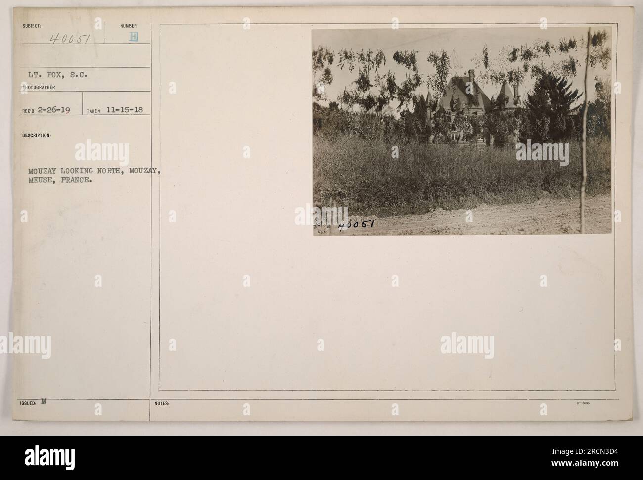 Lieutenant Fox of the Signal Corps takes a photograph on November 15 ...