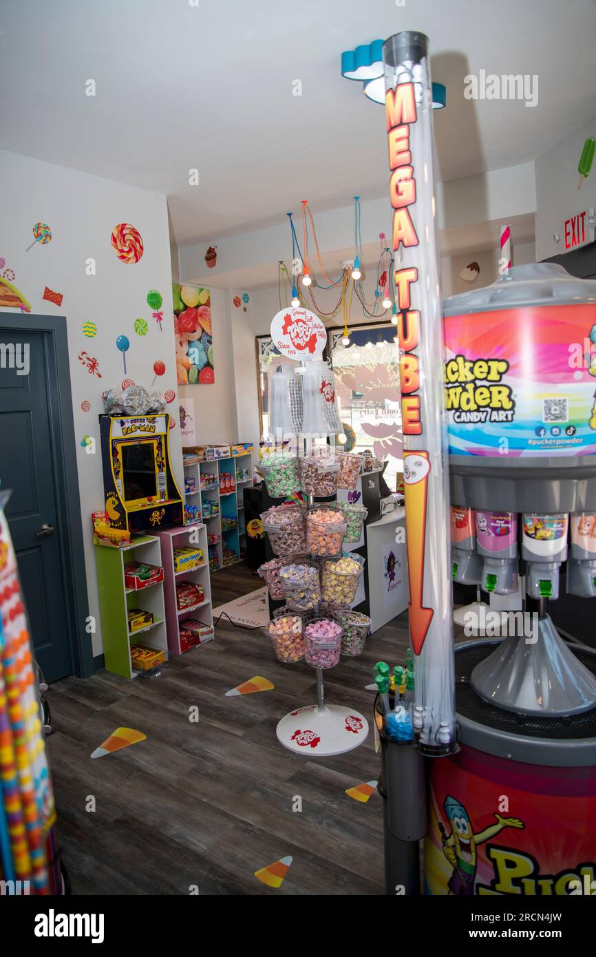 St. Paul, Minnesota. Grand opening of the Black owned Tooth Fairy candy ...