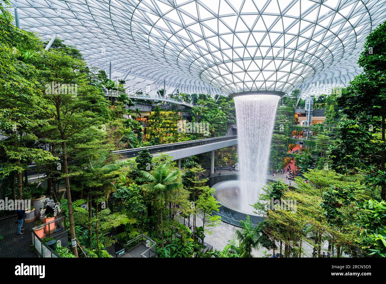 Indoor Waterfall Singapore Airport at Sophia Iliffe blog