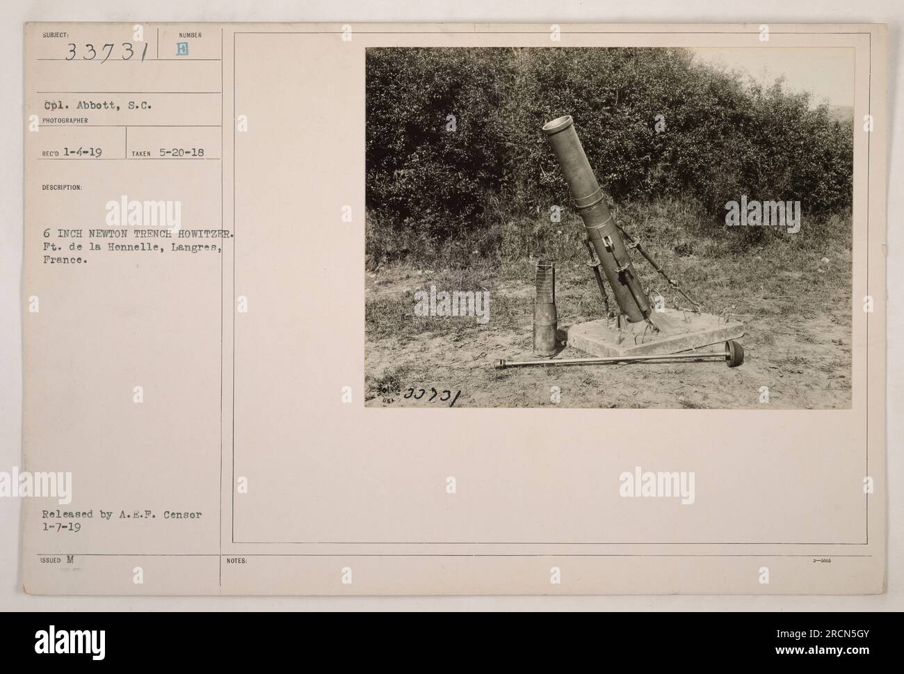 Cpl. Abbott of the American military is seen in the photograph ...