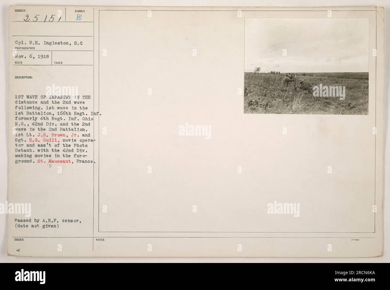 1st wave of infantry hi-res stock photography and images - Alamy