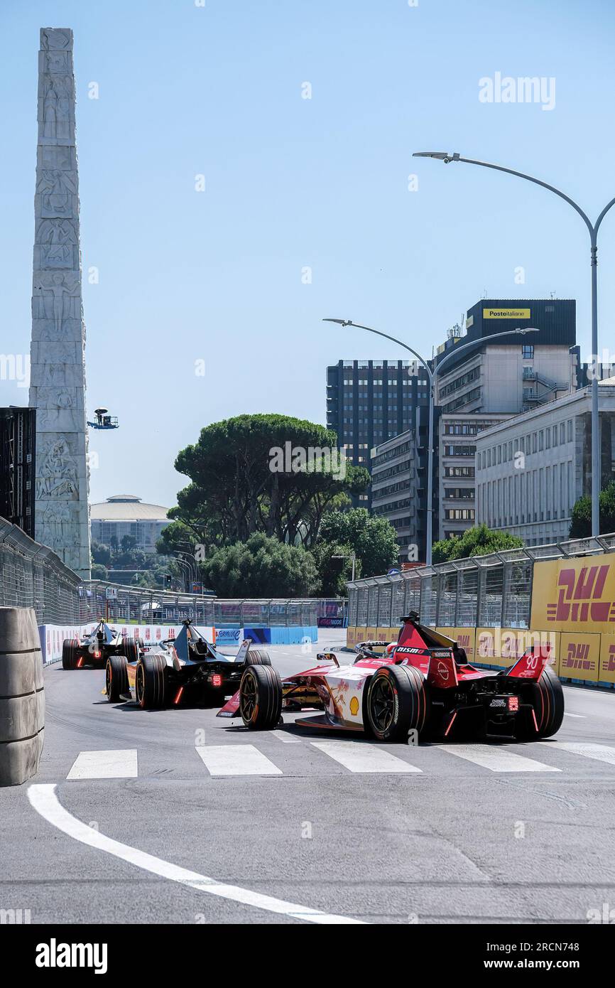 Rome, Italy. 15th July, 2023. Sam Bird of United States and Jaguar TCS ...