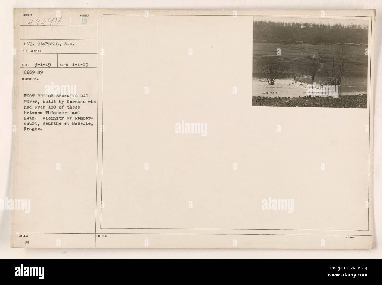 German soldiers constructed over 100 foot bridges, including the one ...