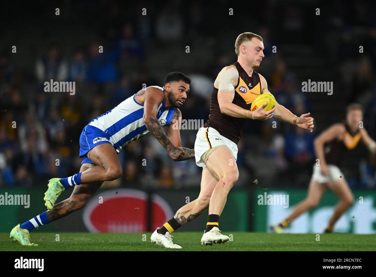 Melbourne, Australia. 16th July, 2023. Tarryn Thomas of North Melbourne ...