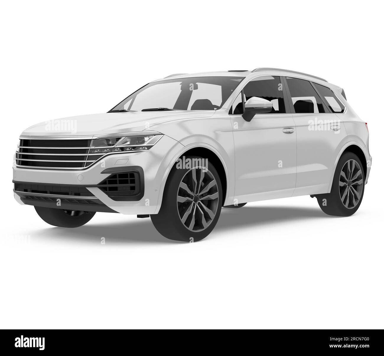 SUV Car Isolated Stock Photo - Alamy