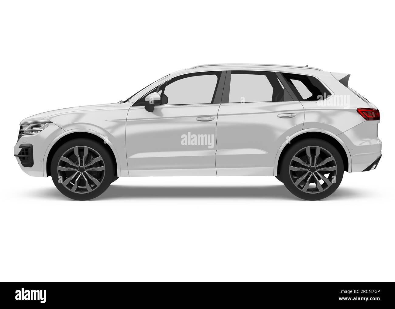 SUV Car Isolated Stock Photo - Alamy