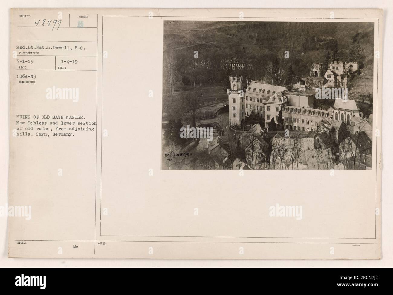 Old sayn castle hi-res stock photography and images - Alamy