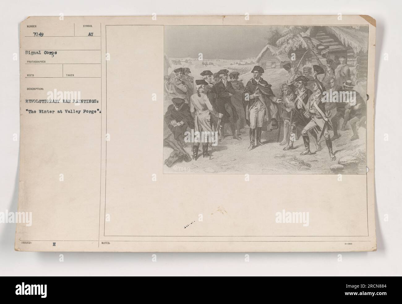 When Winter At Valley Forge
