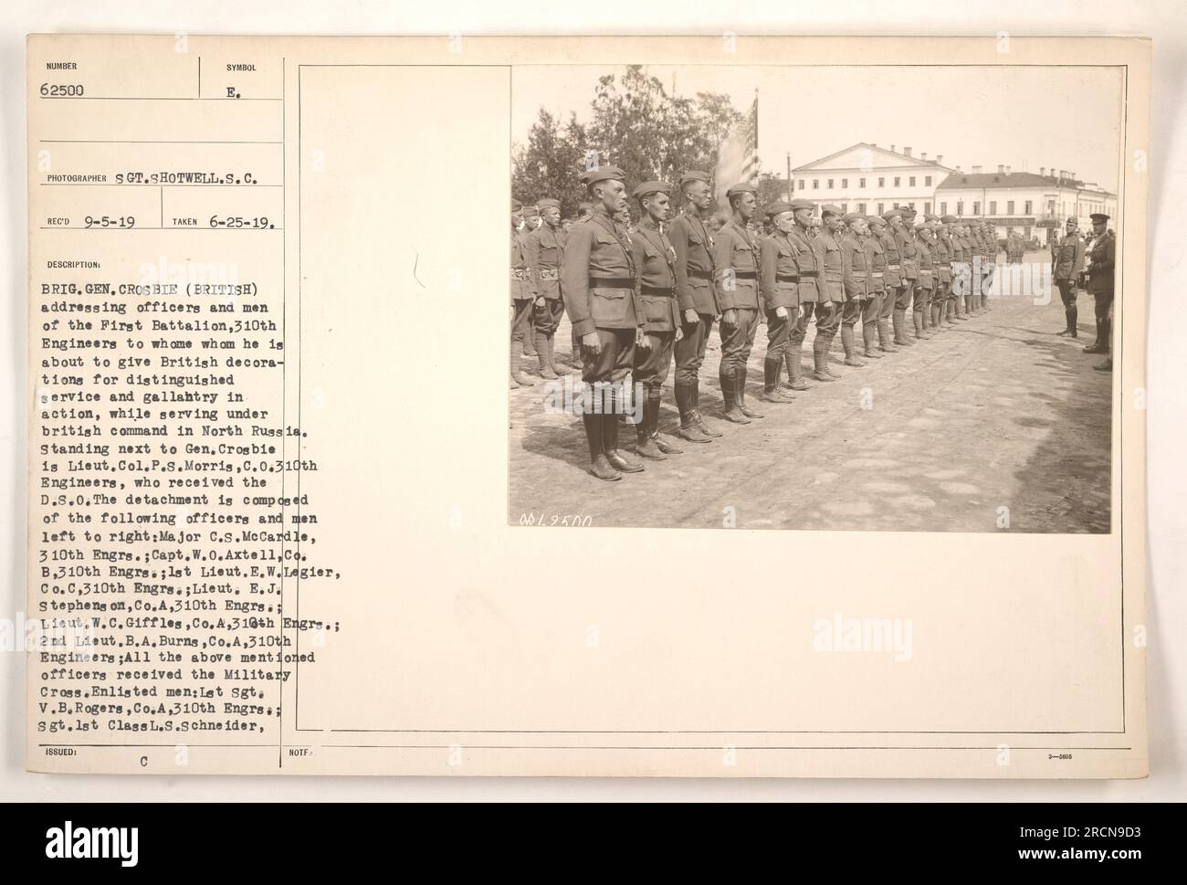 Brigadier general crosbie hi-res stock photography and images - Alamy