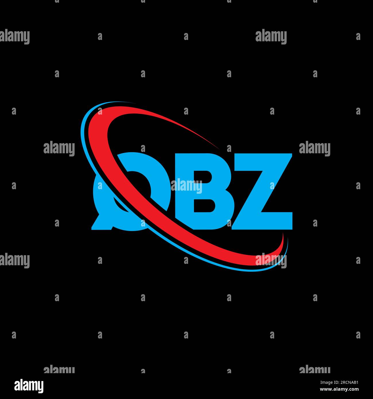 QBZ logo. QBZ letter. QBZ letter logo design. Initials QBZ logo linked ...