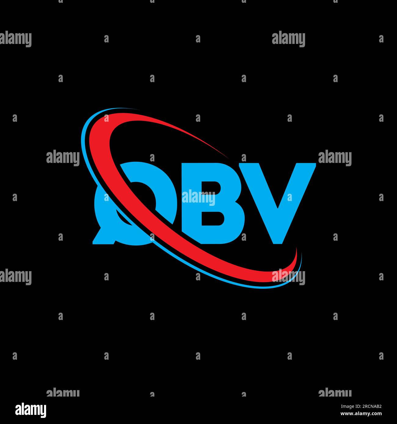 QBV logo. QBV letter. QBV letter logo design. Initials QBV logo linked ...