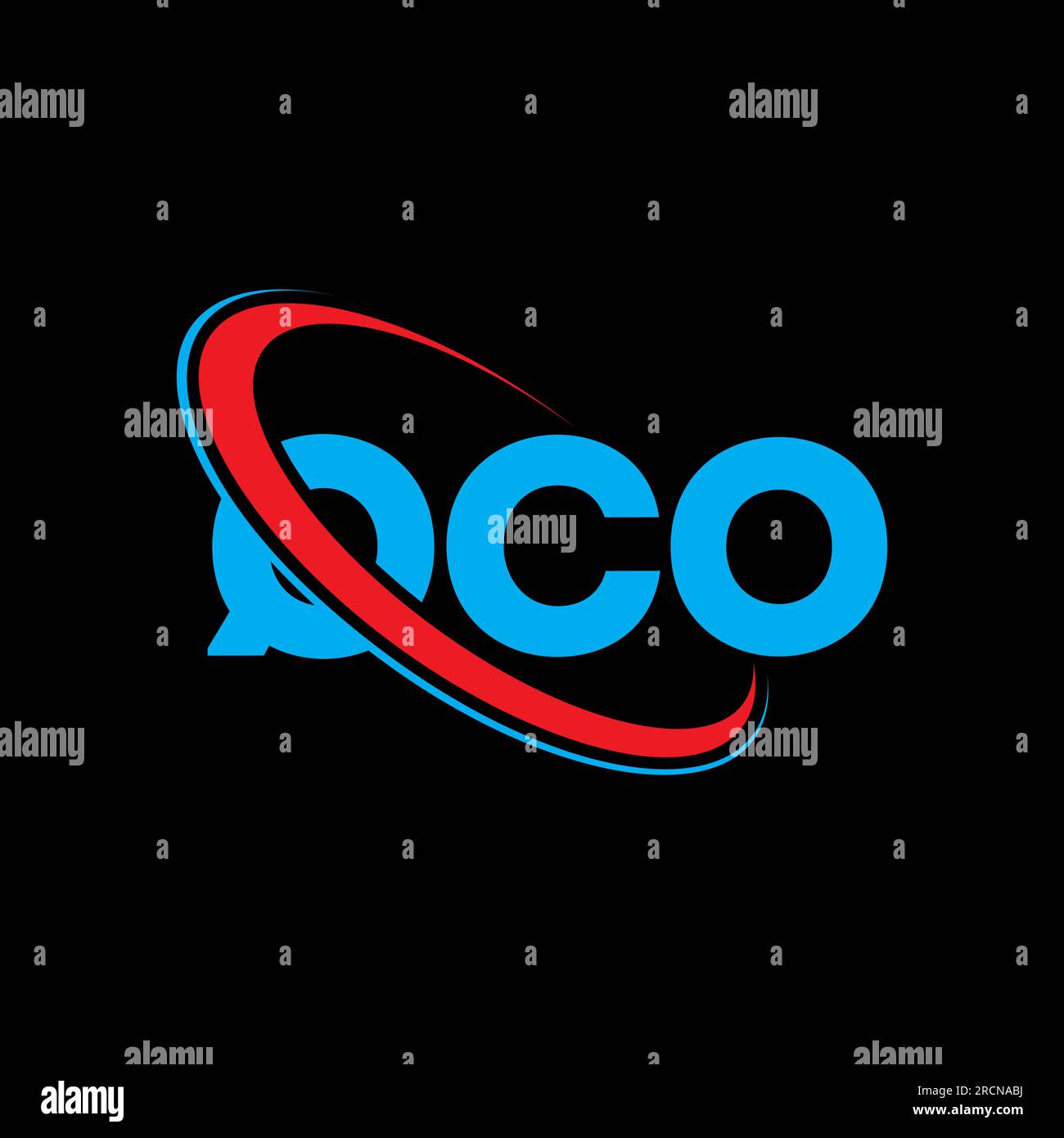 Qco minimalist logo hi-res stock photography and images - Alamy