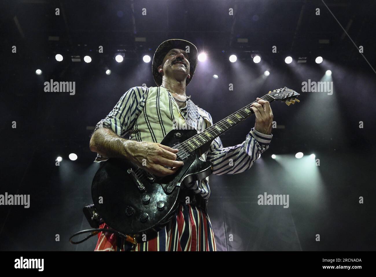 Rome, Italy. 15th July, 2023. Marco Simone Fabbri during the concert of ...