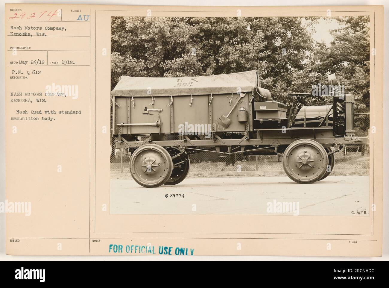 Nash motors in world war i hi-res stock photography and images - Alamy