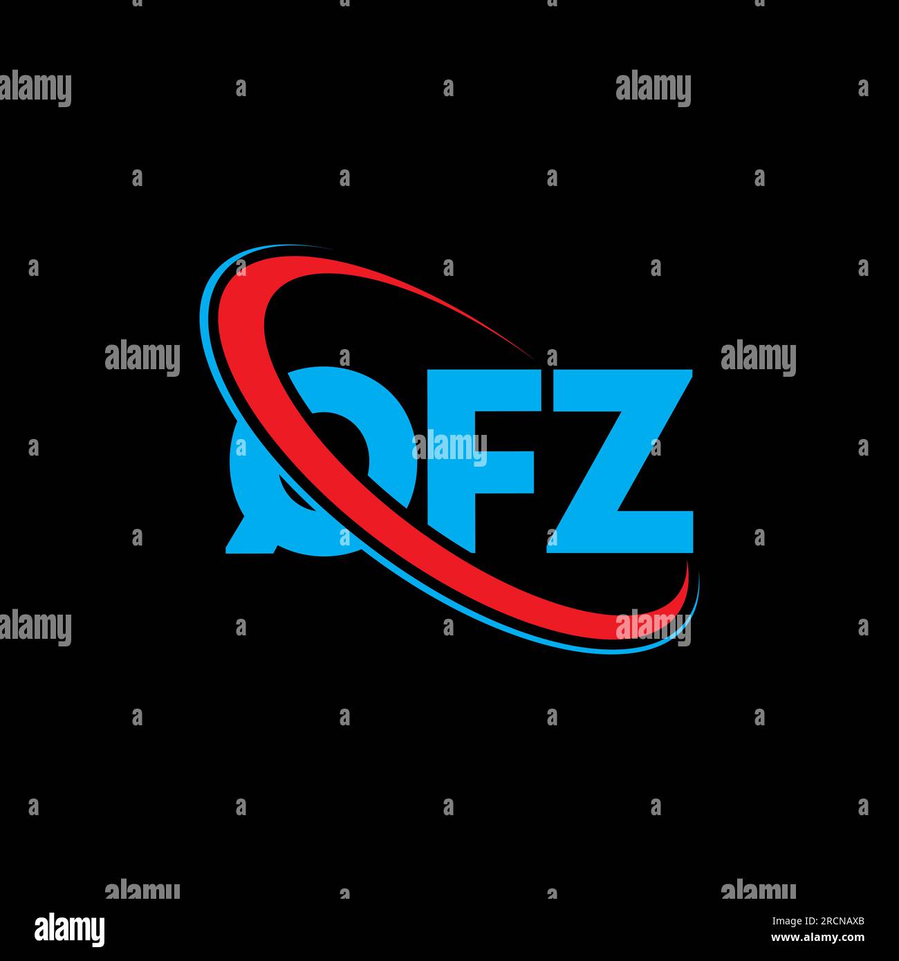 Qfz logo design hi-res stock photography and images - Alamy
