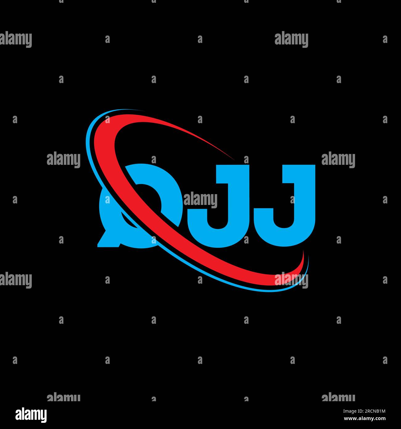 QJJ logo. QJJ letter. QJJ letter logo design. Initials QJJ logo linked ...