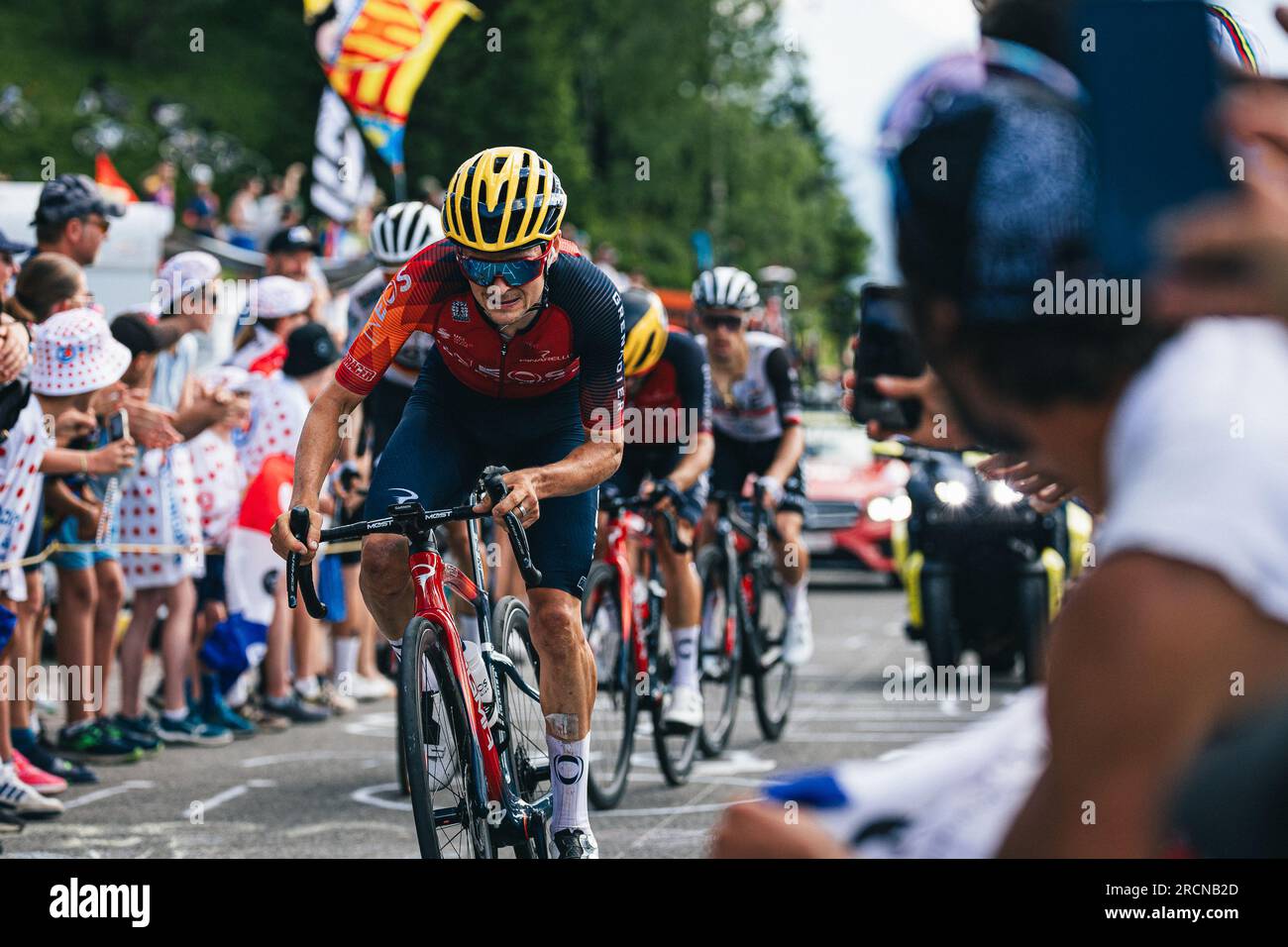 Tom pidcock col du hi-res stock photography and images - Alamy
