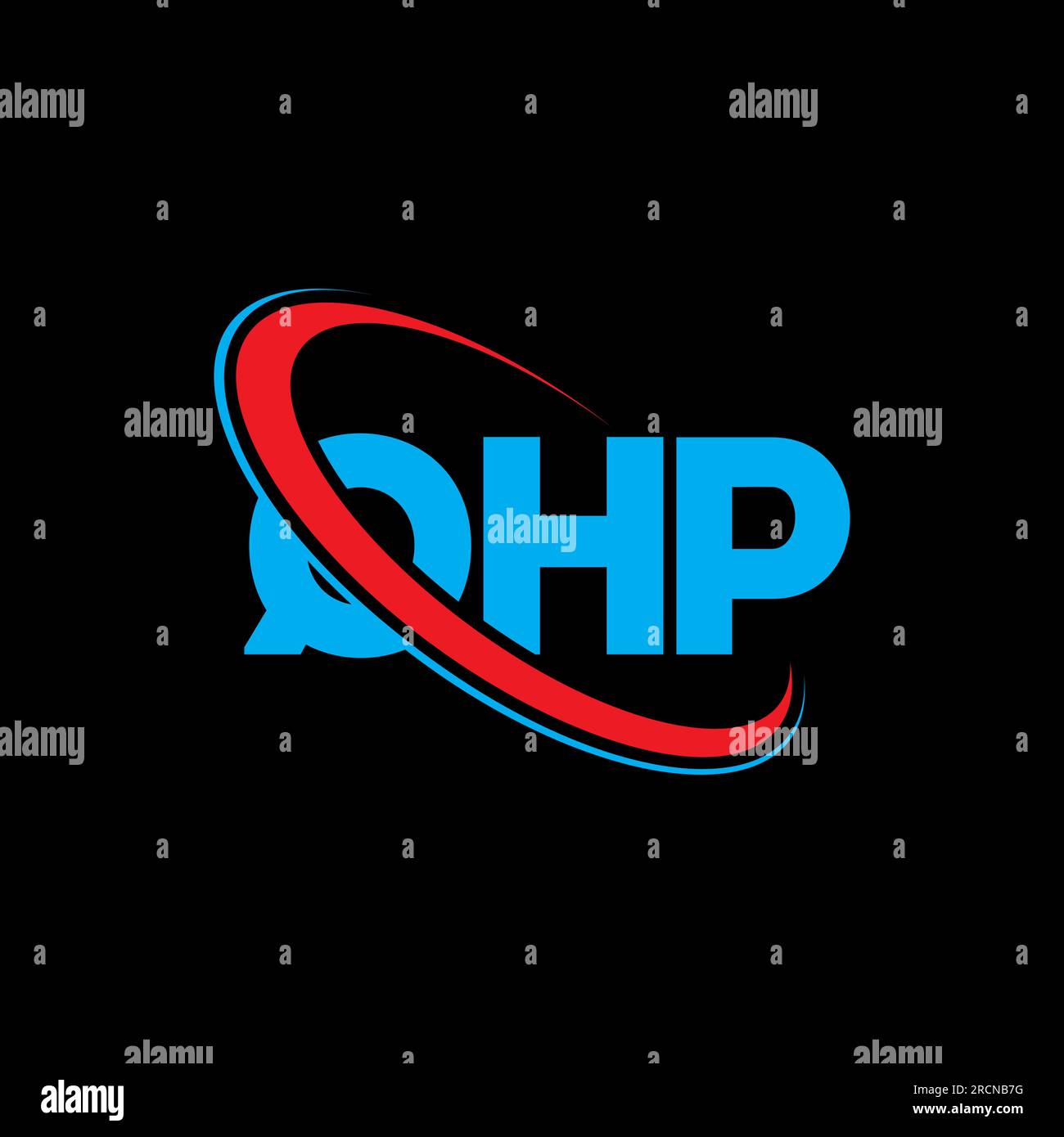 QHP logo. QHP letter. QHP letter logo design. Initials QHP logo linked ...