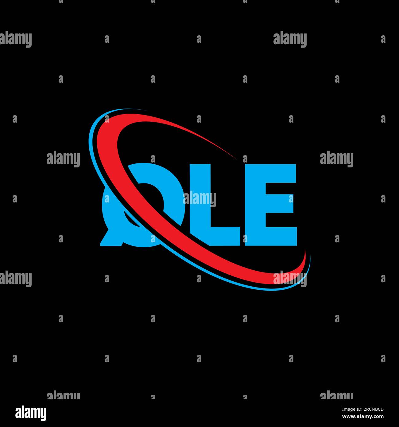 QLE logo. QLE letter. QLE letter logo design. Initials QLE logo linked ...