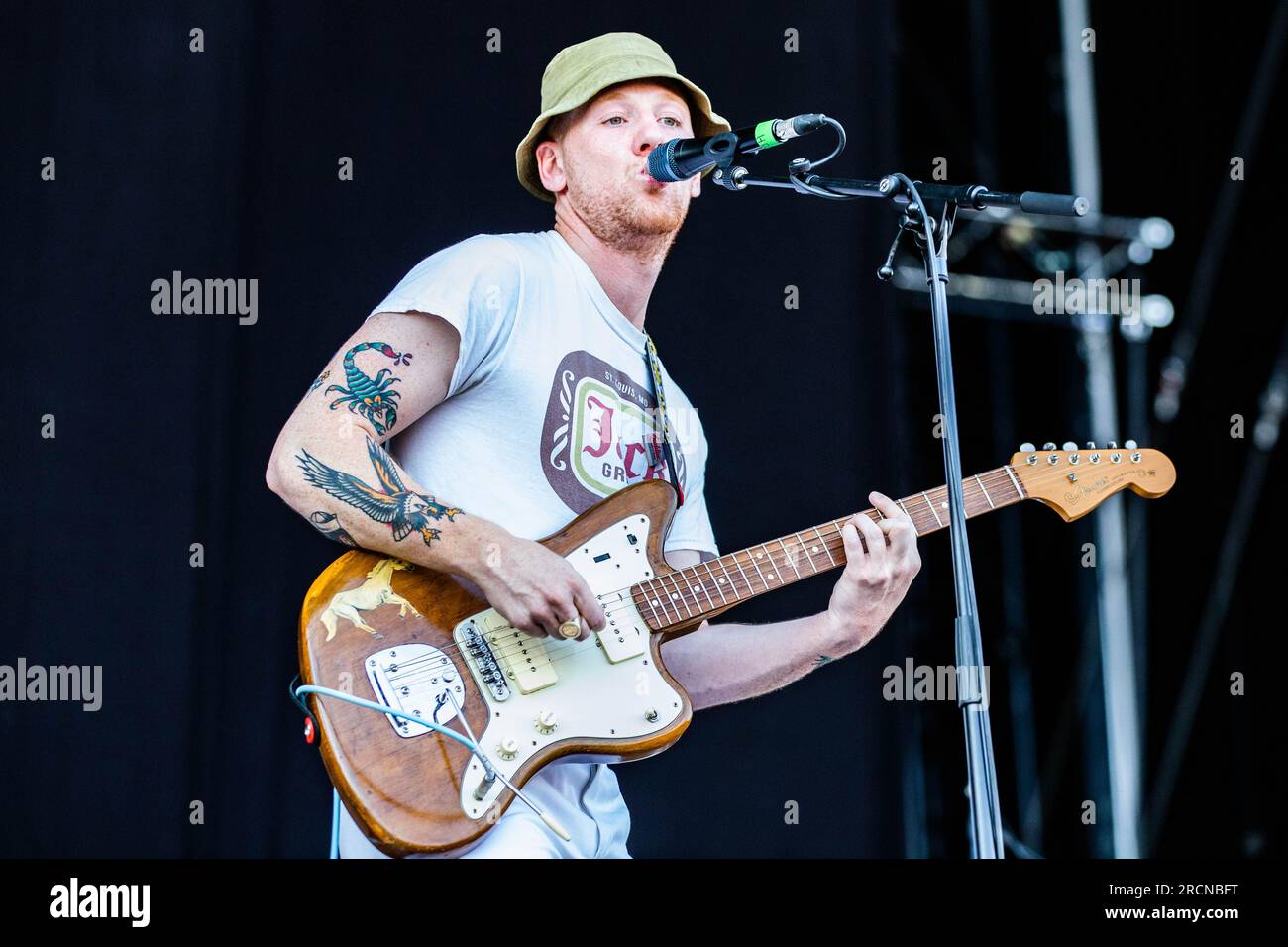 Milan, Italy. 15th July, 2023. The English singer-songwriter WILLIE J ...