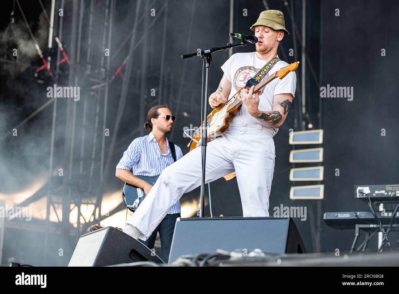 Milan, Italy. 15th July, 2023. The English singer-songwriter WILLIE J ...