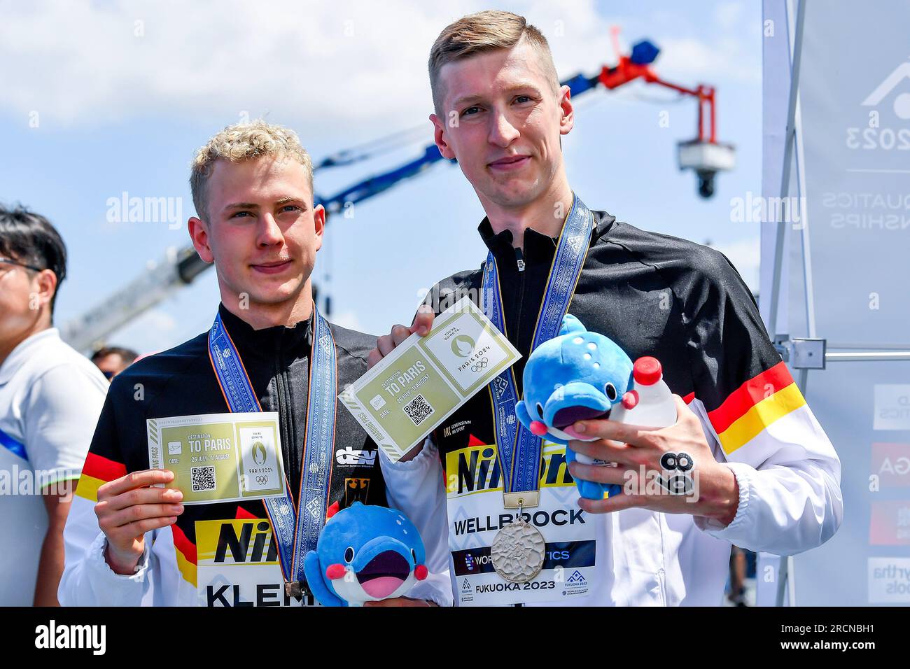 Florian wllbrock of germany and oliver klemet of germany hi-res stock ...