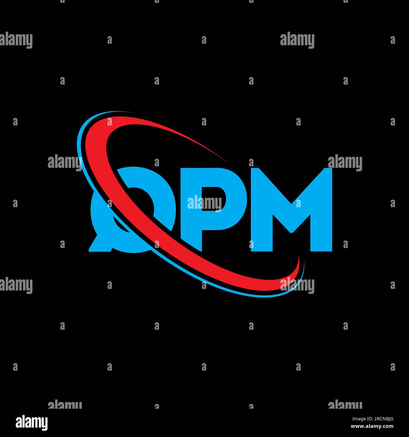 QPM logo. QPM letter. QPM letter logo design. Initials QPM logo linked ...