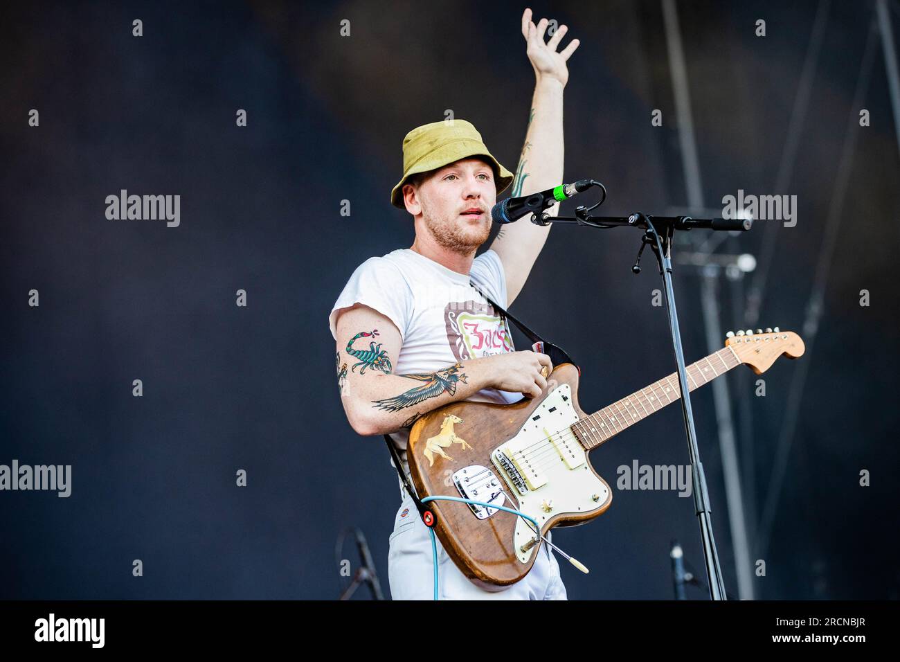 Milan, Italy. 15th July, 2023. The English singer-songwriter WILLIE J ...
