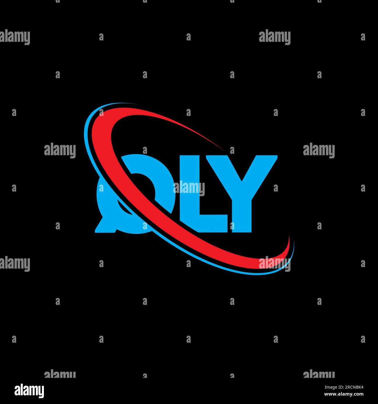 QLY logo. QLY letter. QLY letter logo design. Initials QLY logo linked ...