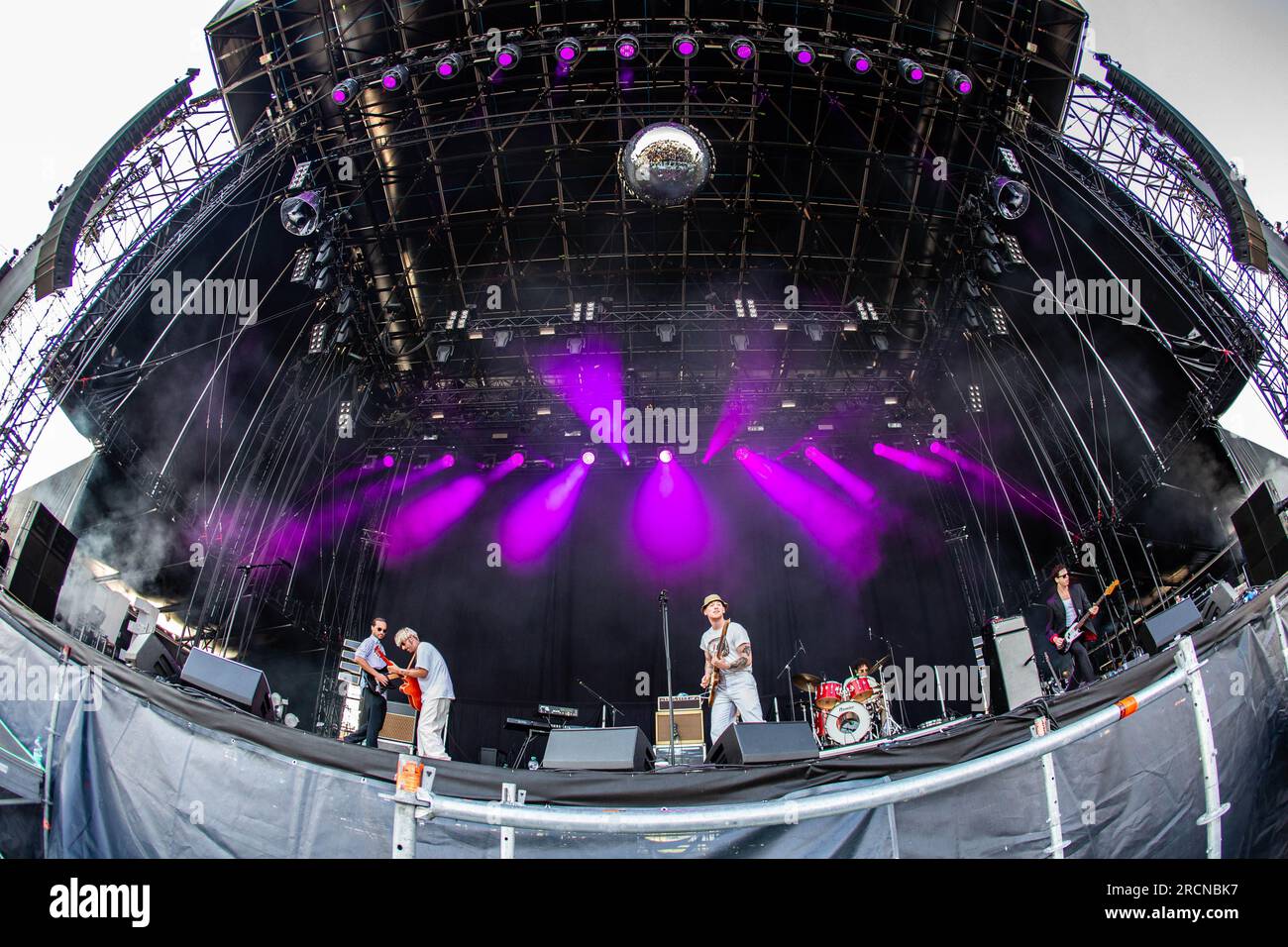 Milan, Italy. 15th July, 2023. The English singer-songwriter WILLIE J ...