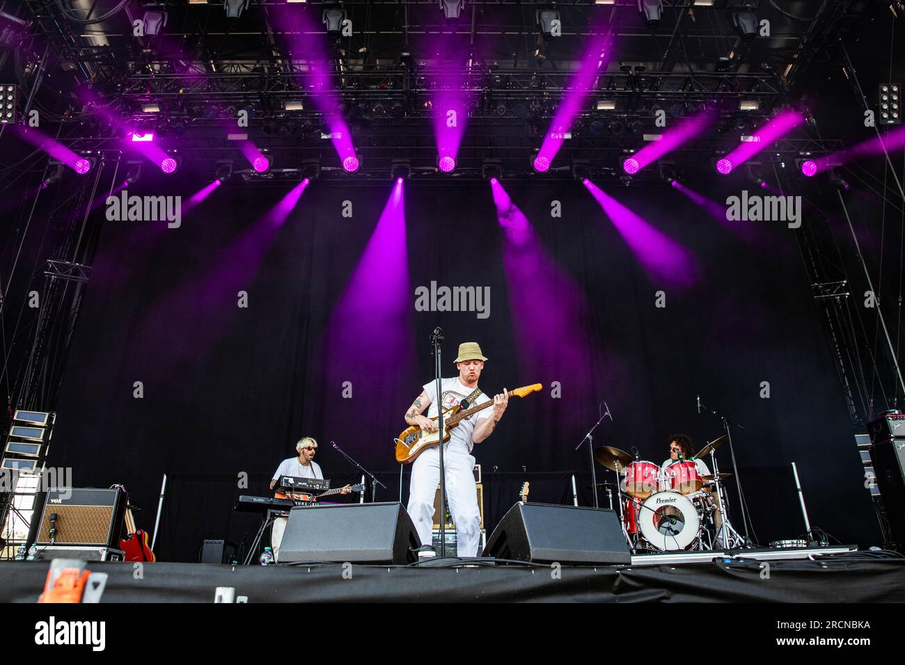 Milan, Italy. 15th July, 2023. The English singer-songwriter WILLIE J ...