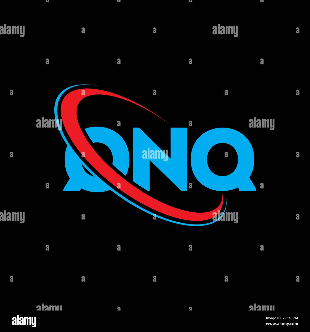 Qnq minimalist logo hi-res stock photography and images - Alamy