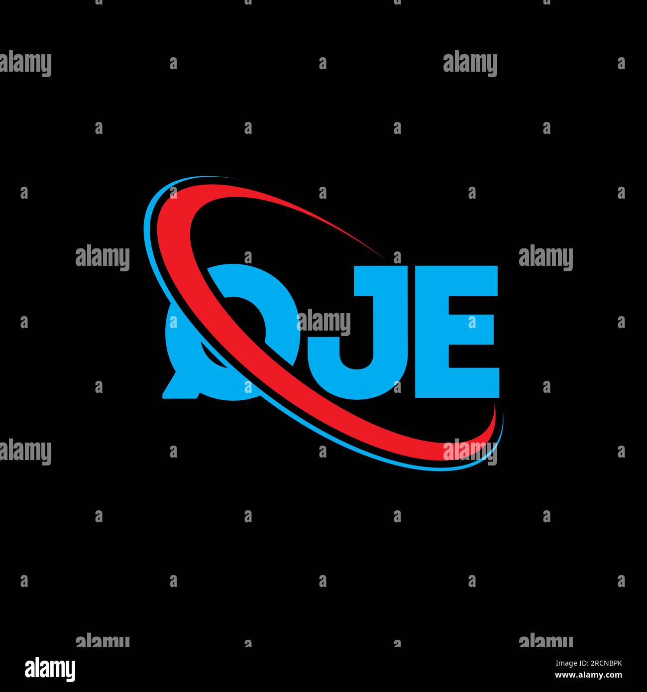 Qje technology logo Stock Vector Images - Alamy
