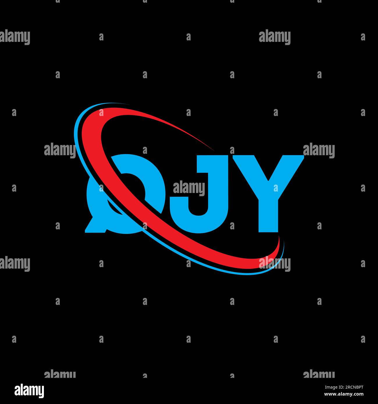 QJY logo. QJY letter. QJY letter logo design. Initials QJY logo linked with circle and uppercase ...