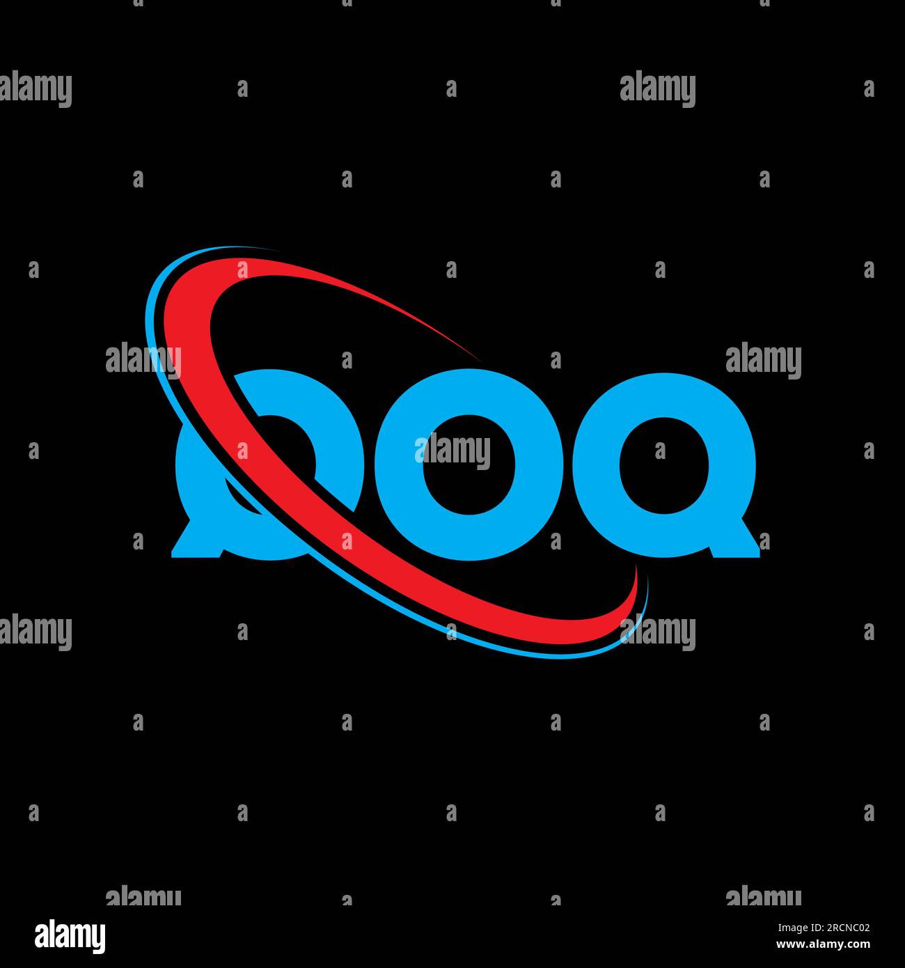 QOQ logo. QOQ letter. QOQ letter logo design. Initials QOQ logo linked ...