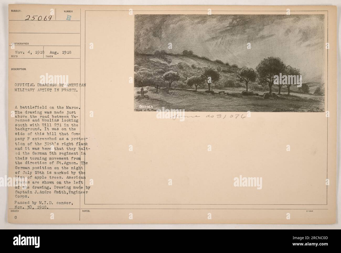 American soldiers stationed on Hill 231, overlooking a battlefield on ...