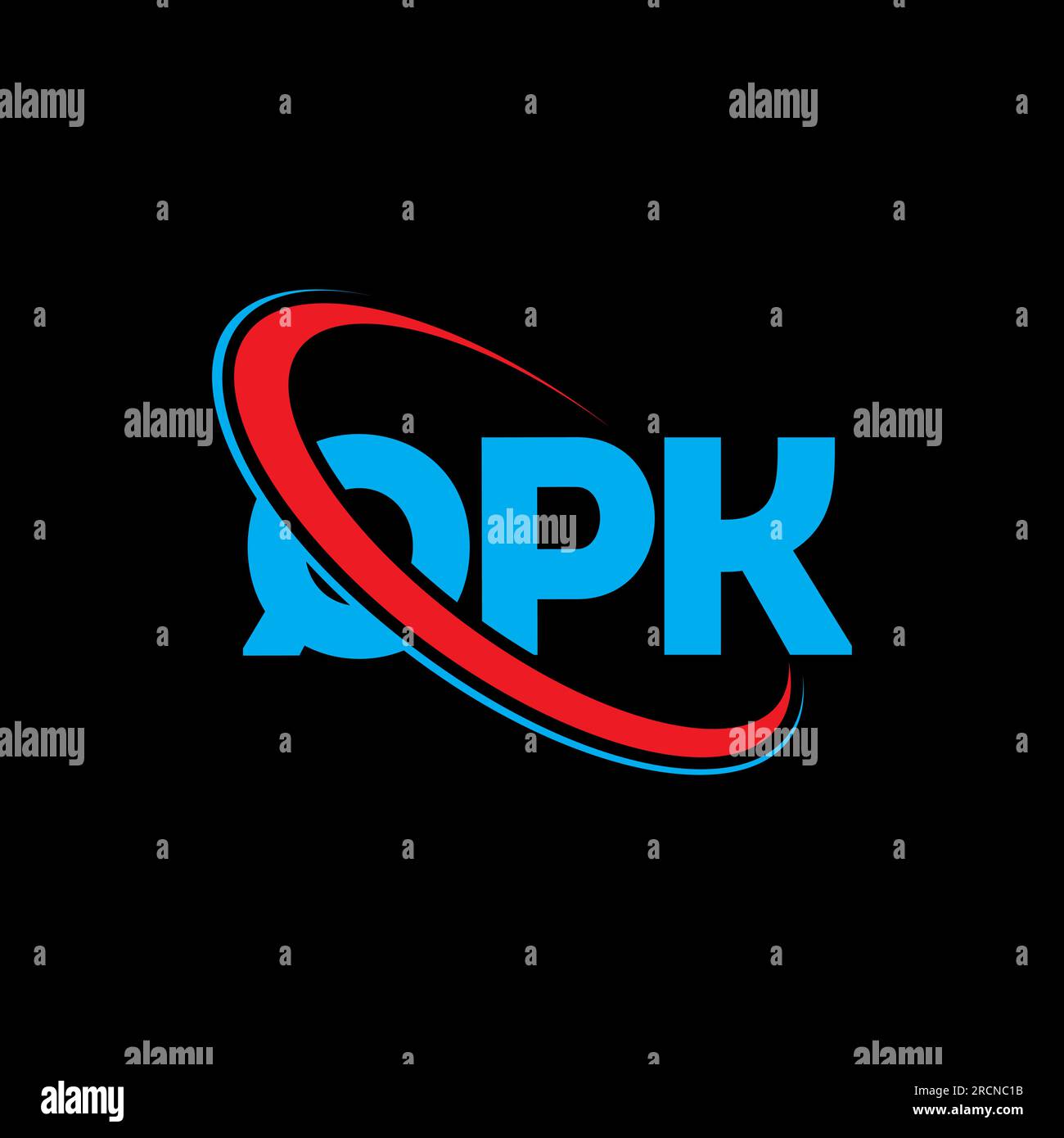 Qpk logo design hi-res stock photography and images - Alamy