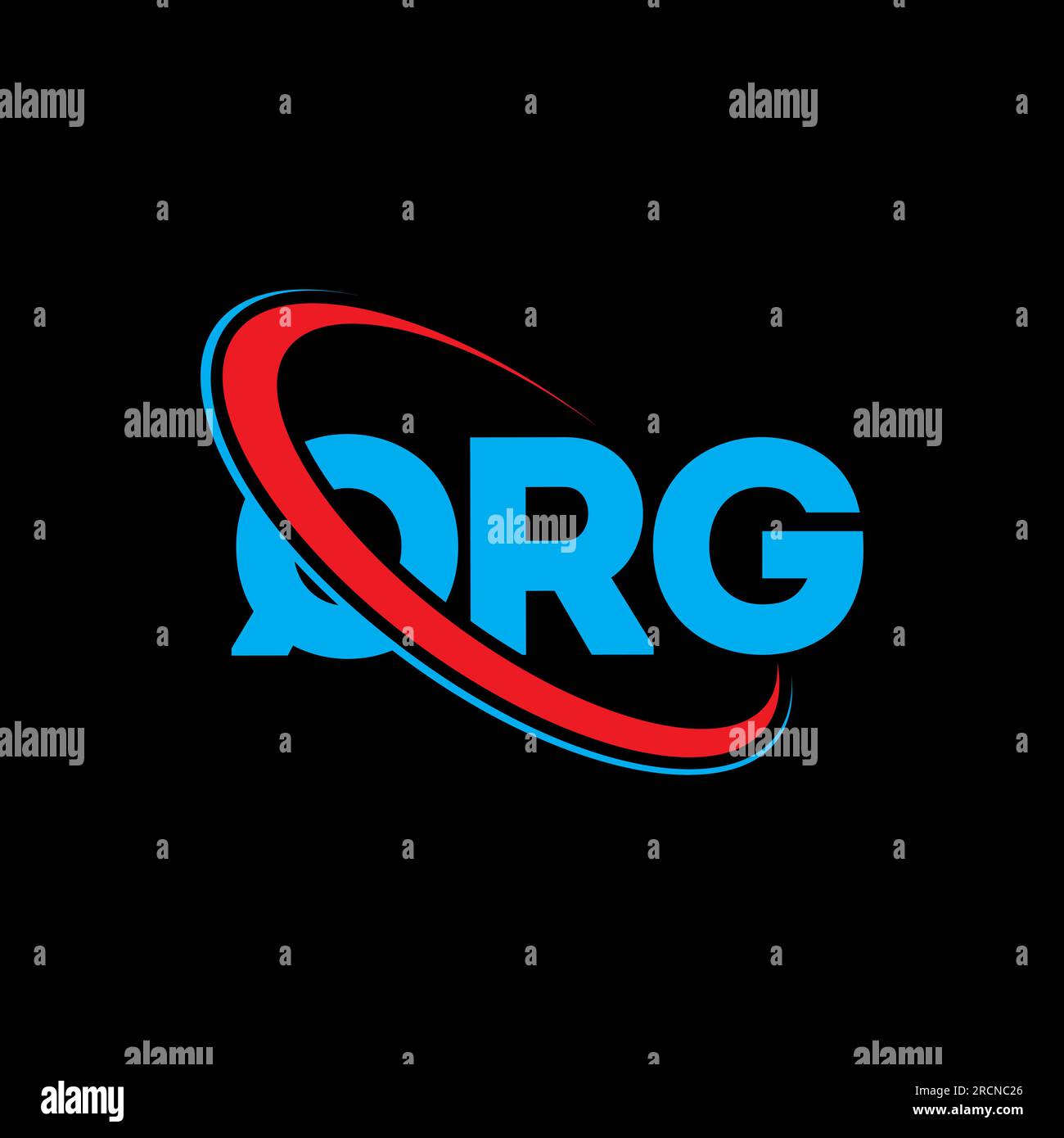 QRG logo. QRG letter. QRG letter logo design. Initials QRG logo linked ...