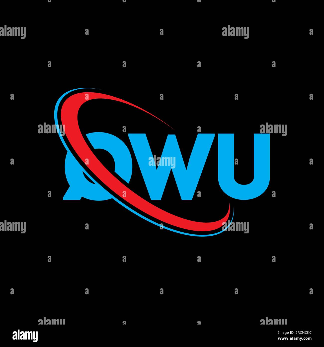 Qwu circle logo hi-res stock photography and images - Alamy