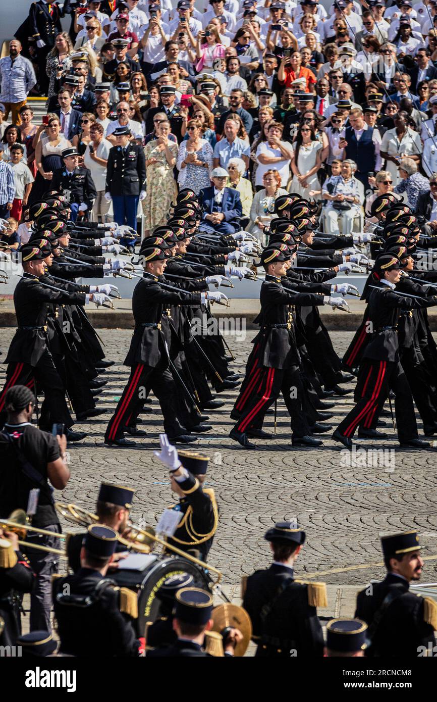 French guard infantry squad hi-res stock photography and images - Alamy