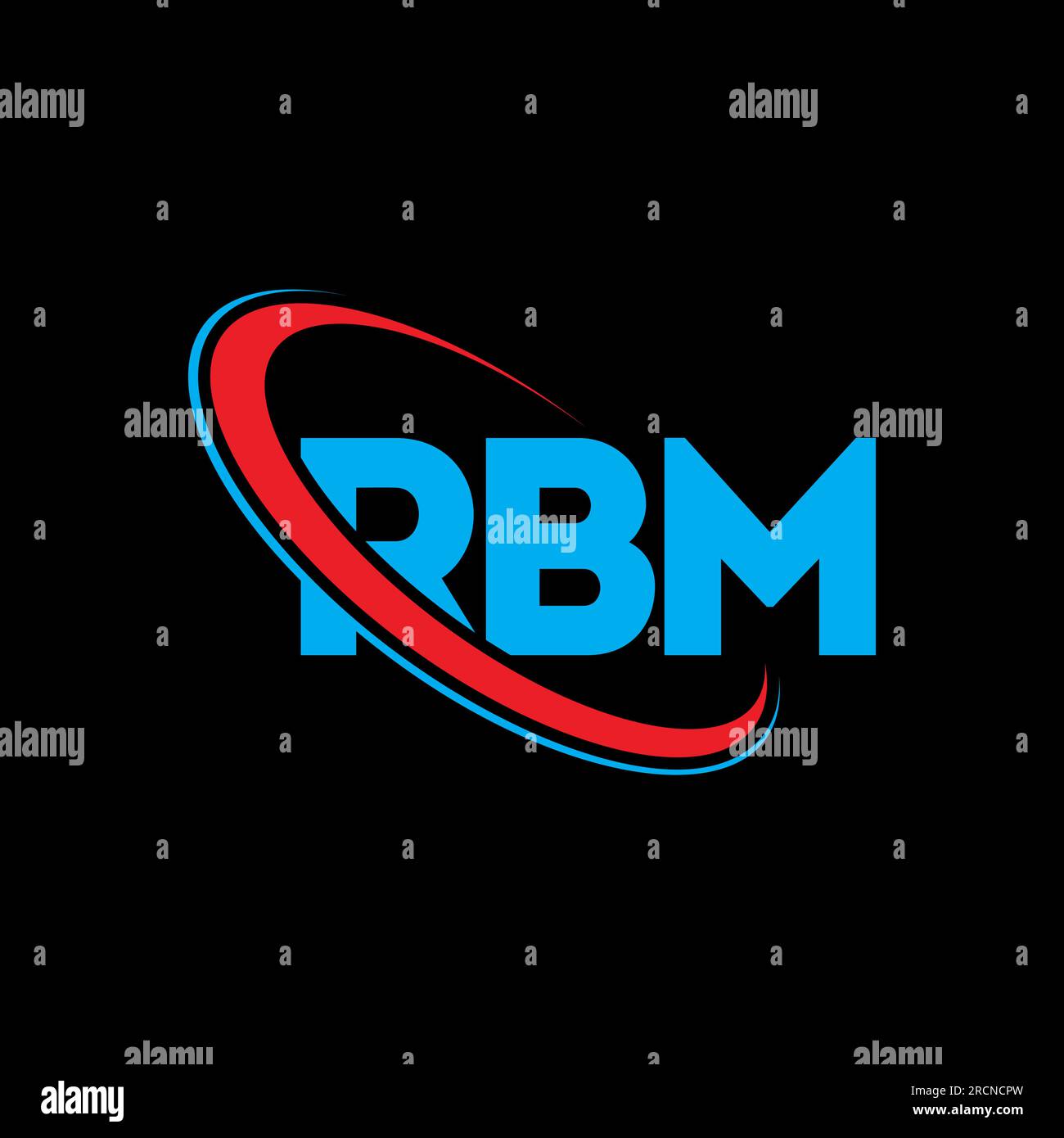 RBM logo. RBM letter. RBM letter logo design. Initials RBM logo linked ...
