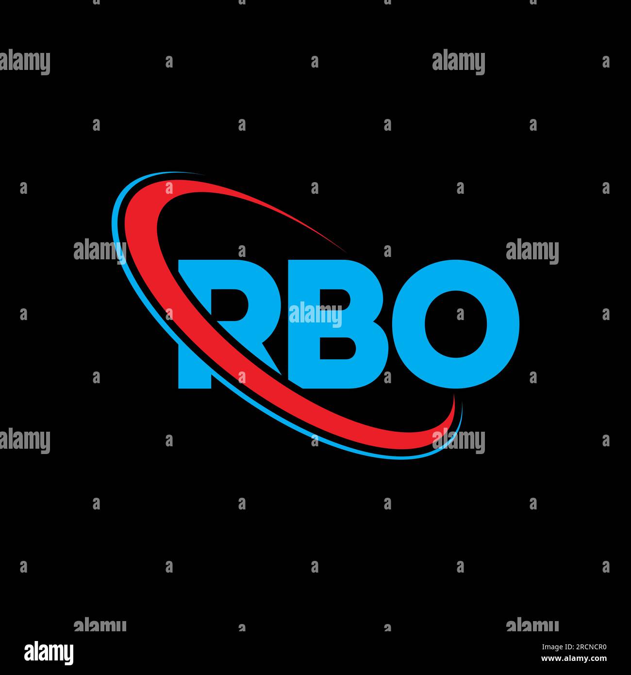 RBO logo. RBO letter. RBO letter logo design. Initials RBO logo linked ...