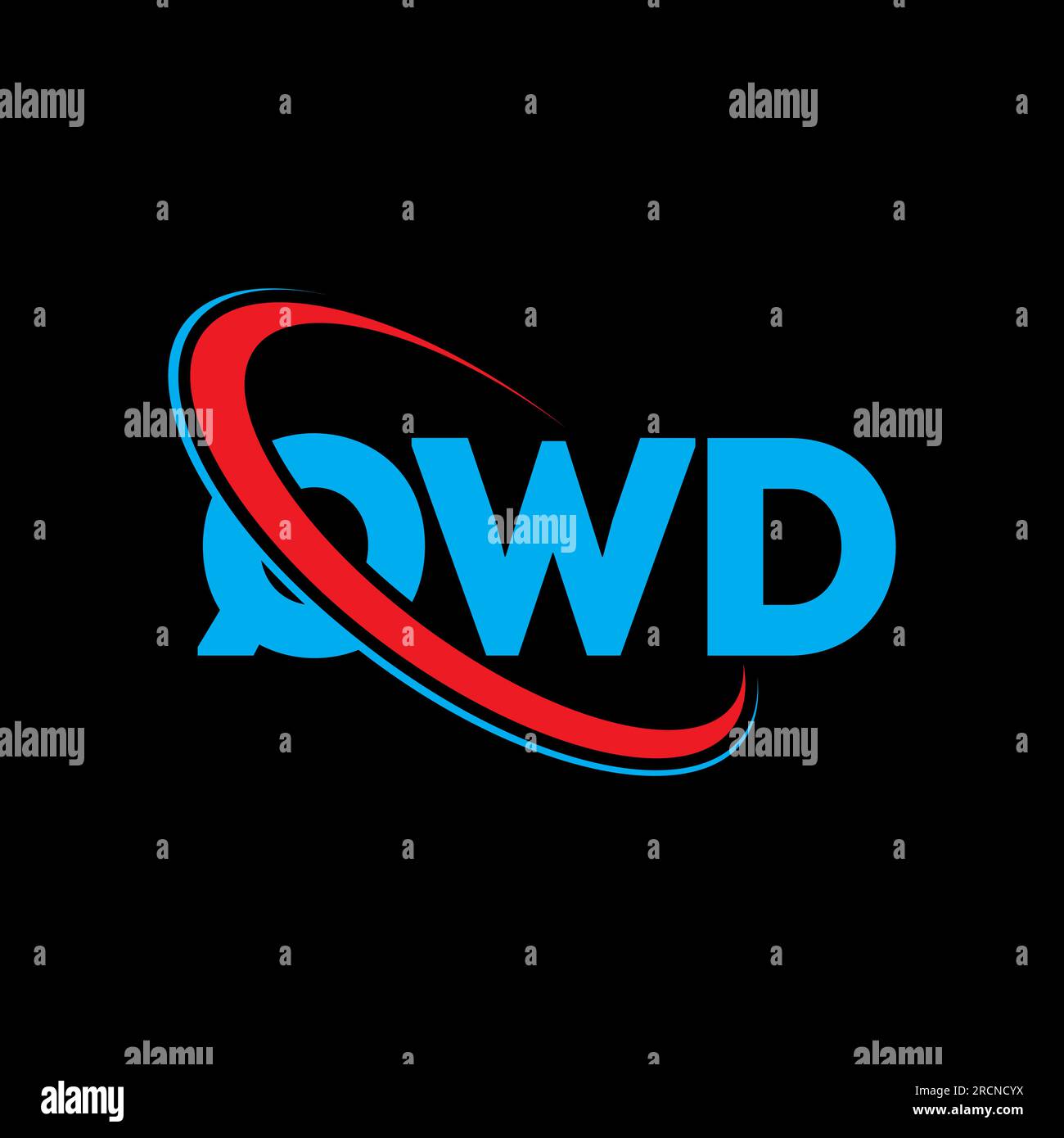 Qwd logo design hi-res stock photography and images - Alamy