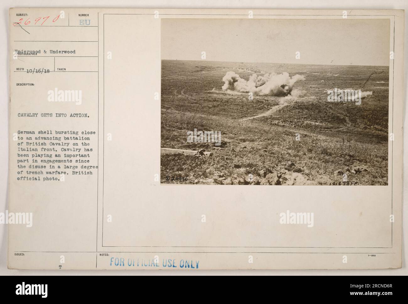 German artillery shell bursts hi-res stock photography and images - Alamy