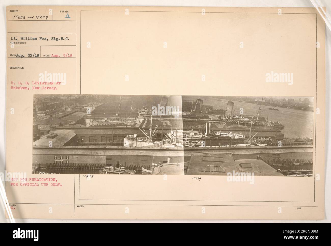 U.S. soldiers gather at the U.S.S. Leviathan in Hoboken, New Jersey ...