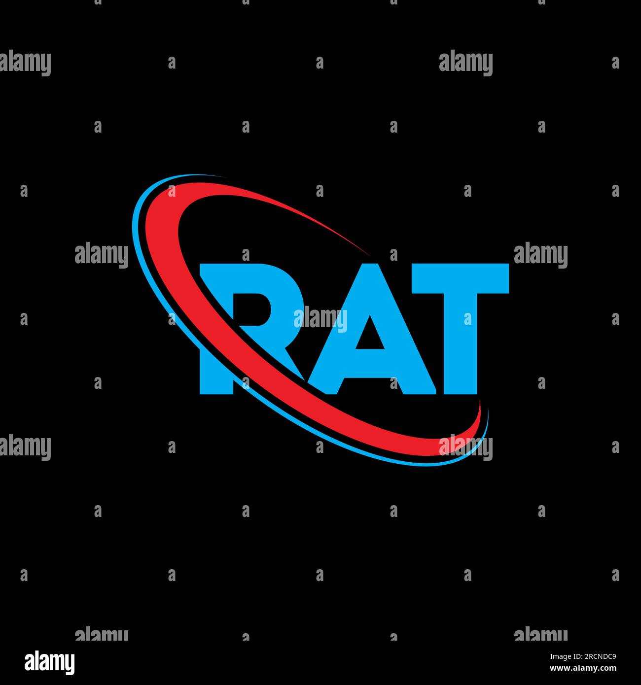 RAT logo. RAT letter. RAT letter logo design. Initials RAT logo linked ...