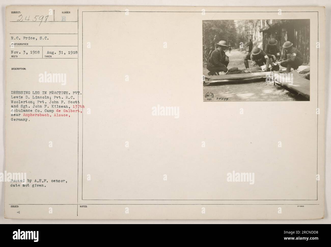 Pvt john p scott hi-res stock photography and images - Alamy